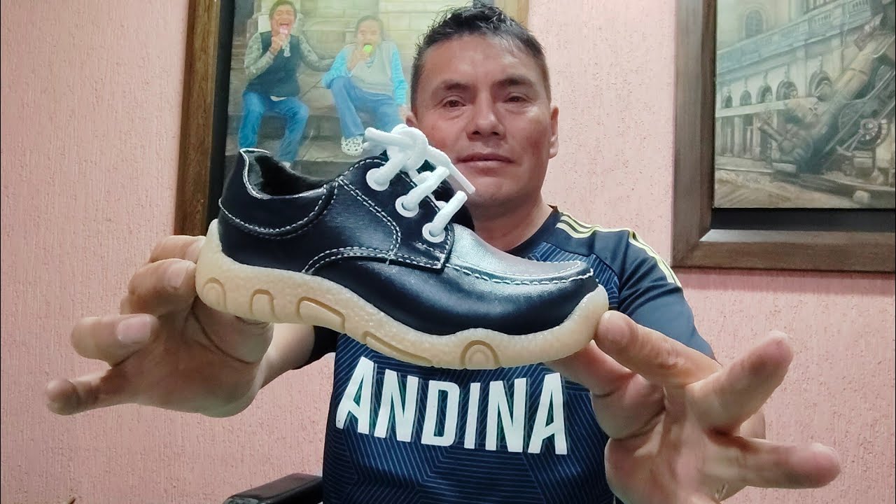 cómo se modela zapato colegial - YouTube