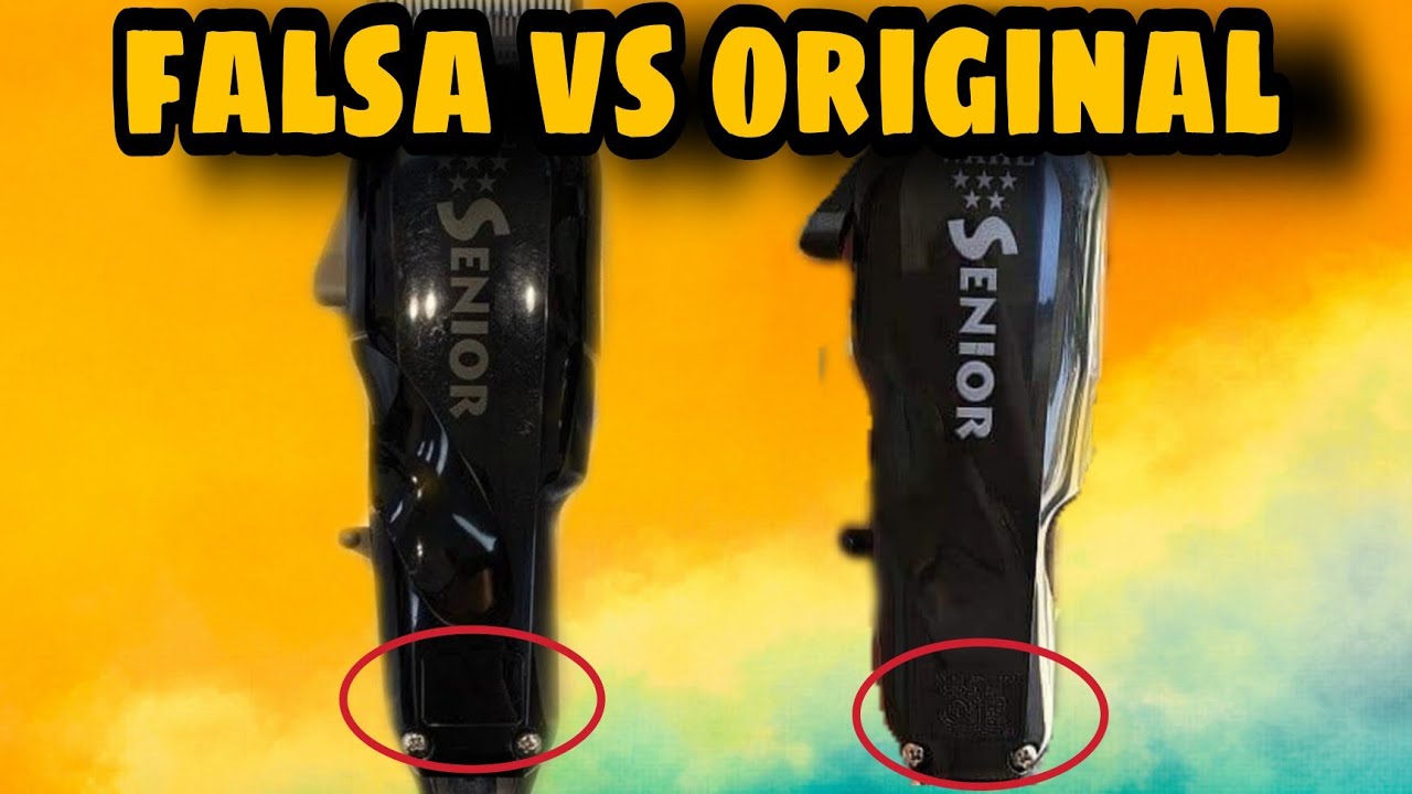 Wahl original vs falsa - YouTube