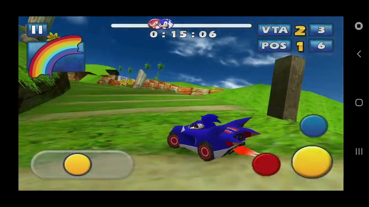 Sonic and Sega All Stars Racing on Android (Gameplay) - YouTube