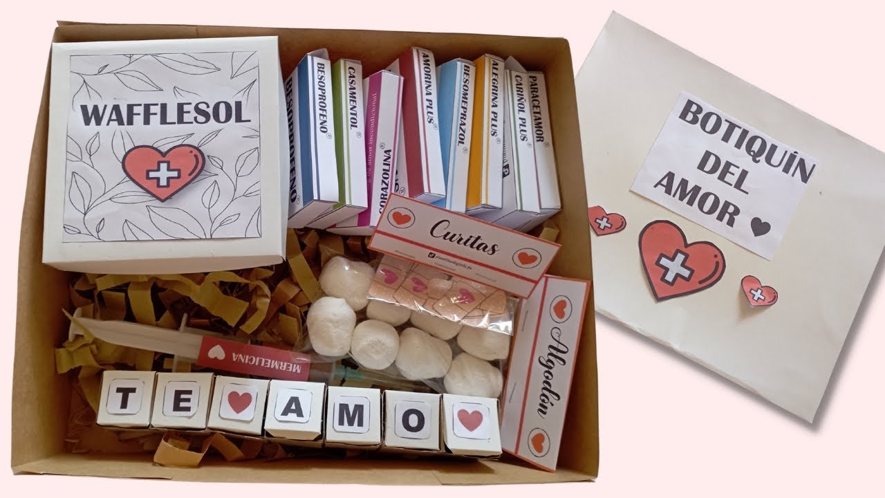 Botiquín del amor 🤍 + Plantillas gratis - YouTube