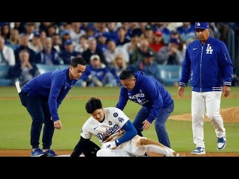 左肩負傷直後の大谷の会話を二塁ベースのマイクが拾う SNS驚き「MLBってに二塁ベースの音声も拾えるんだ」 - YouTube