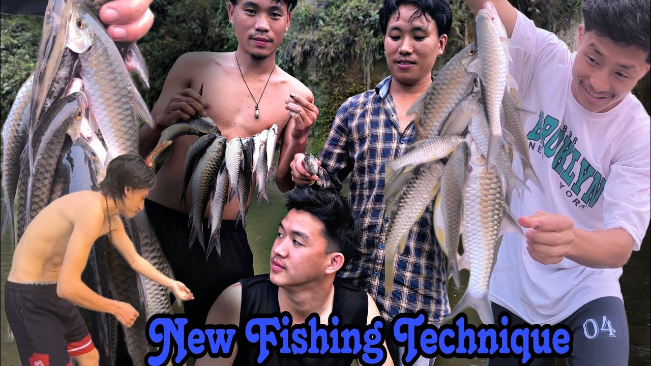 Unique Fishing Technique | New Fishing Technique | Arunachal Fishing ...