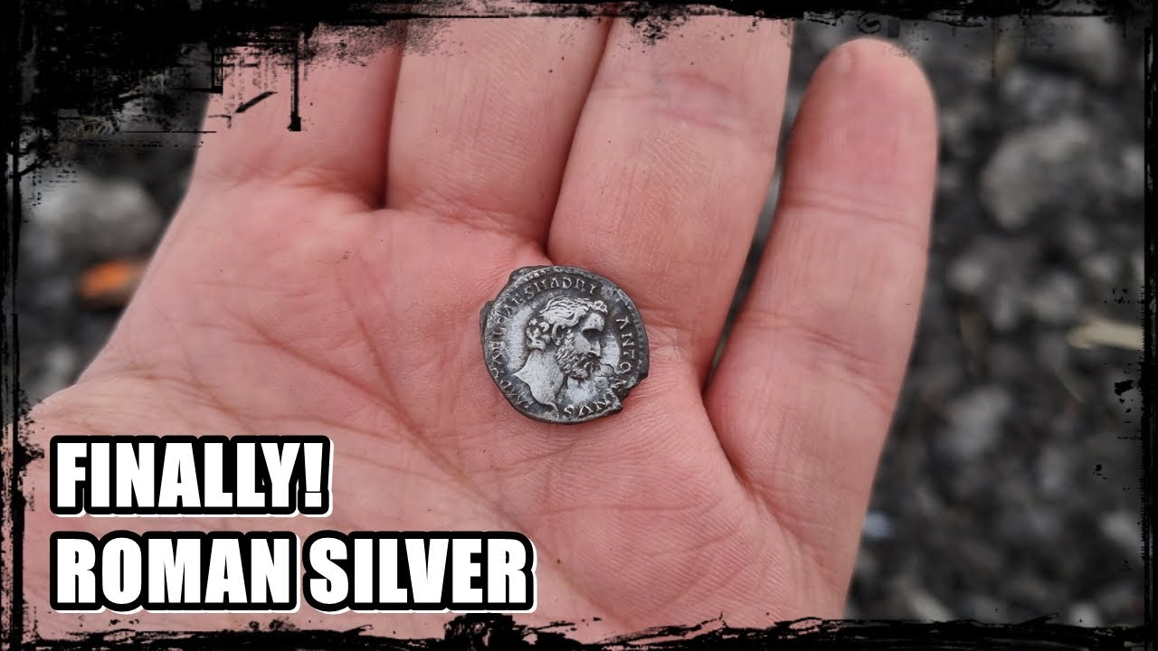 Roman Silver Coin & Relics Found #47 - YouTube