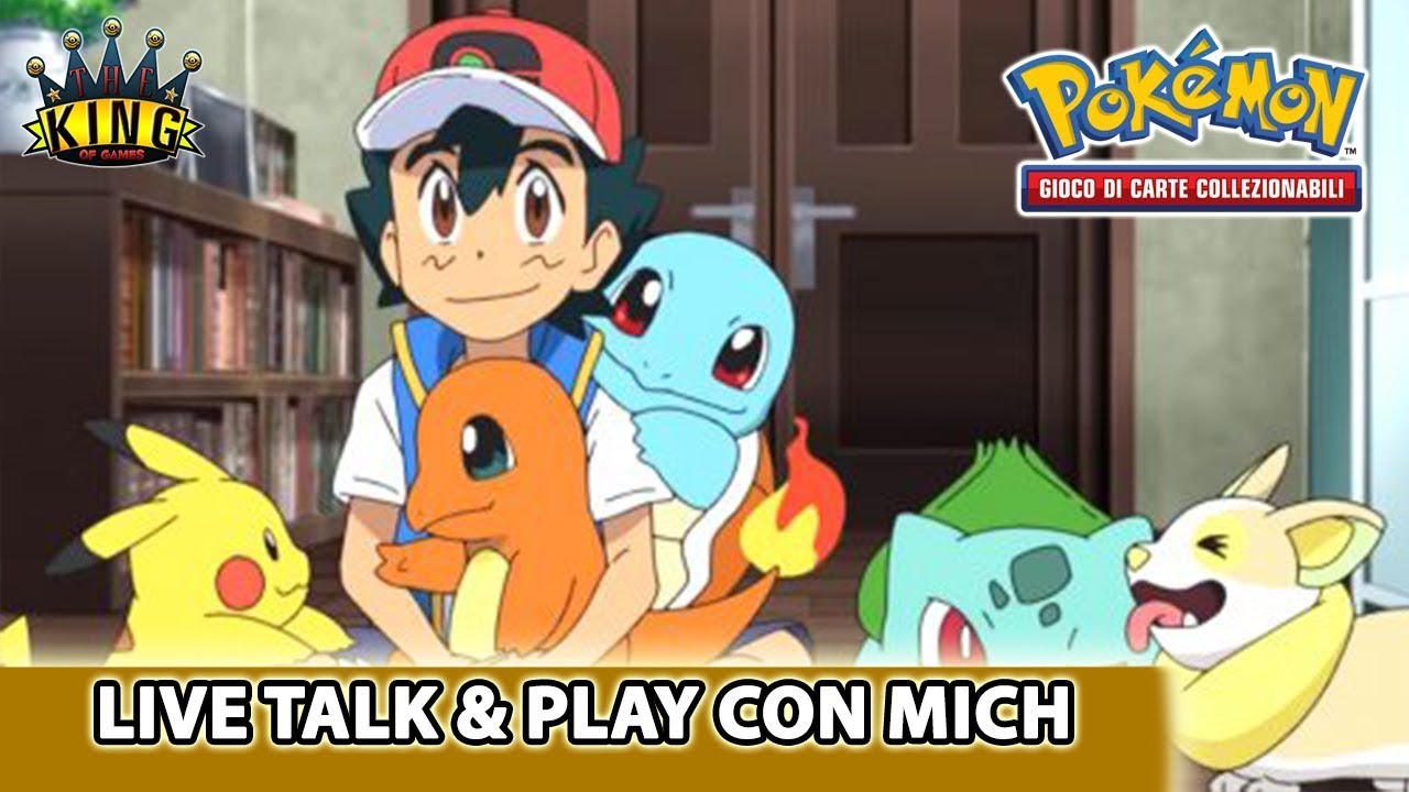 Pokémon TALK&PLAY con MICH! Torna a trovarci il COORDINATORE ITALIANO ...