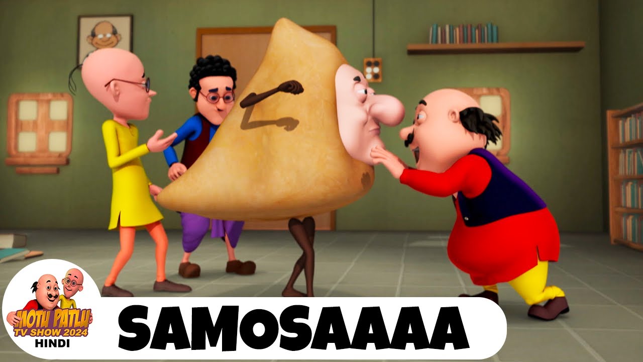 Samosaaa | Comedy Funny Cartoon | मोटू पतलू | Full Ep 87 | Motu Patlu ...