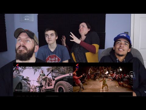 Allu Arjun Fights With Goons REACTION! Re-upload from yesterday, it got blocked.