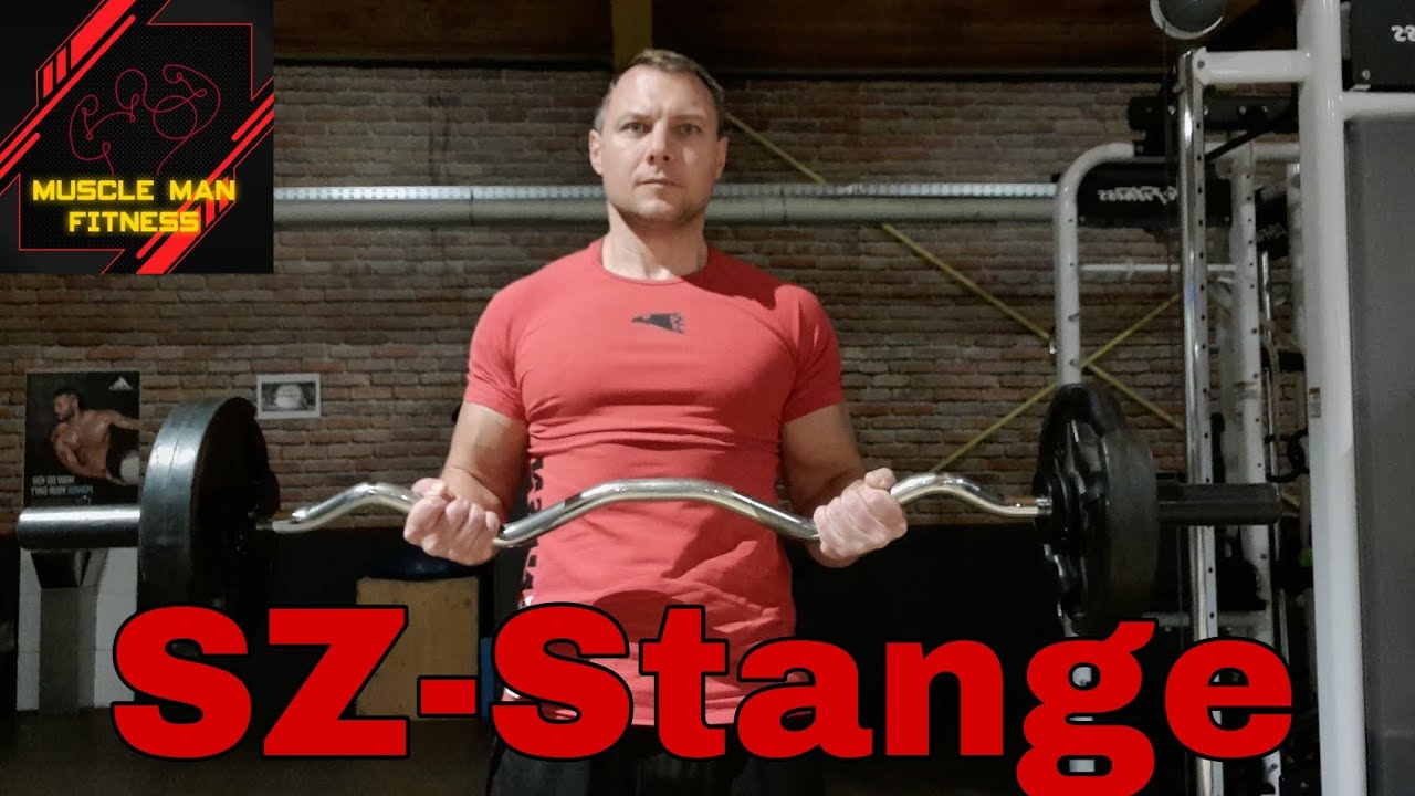 Bizepstraining mit der SZ-Stange, Grifftechnik und richtige Ausführung ...