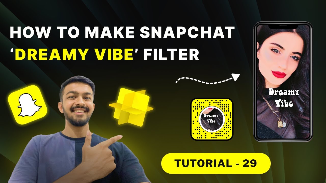 Snapchat ' Dreamy Vibe ' Filter | Lens Studio Tutorial - 29 - YouTube
