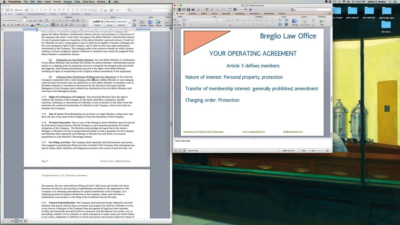 Entities and Protection 1 Paperwork - YouTube