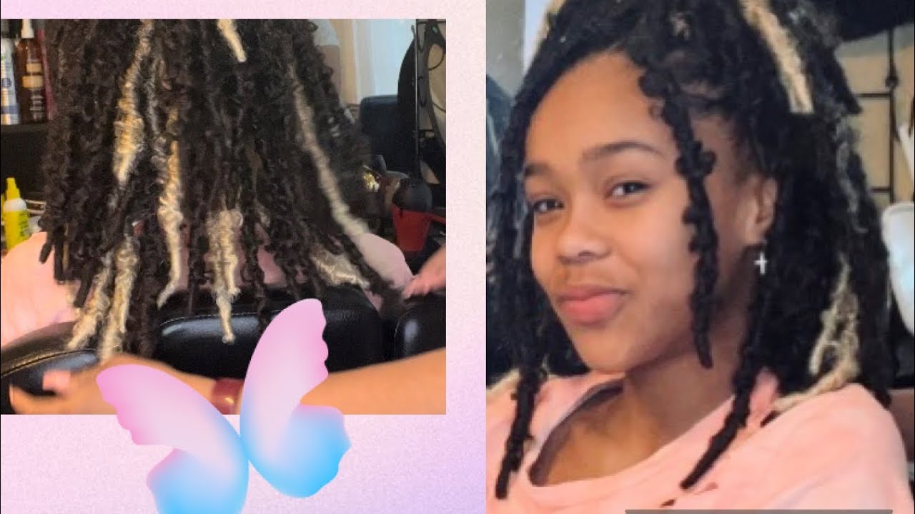 Butterfly Locs Crochet Method - YouTube