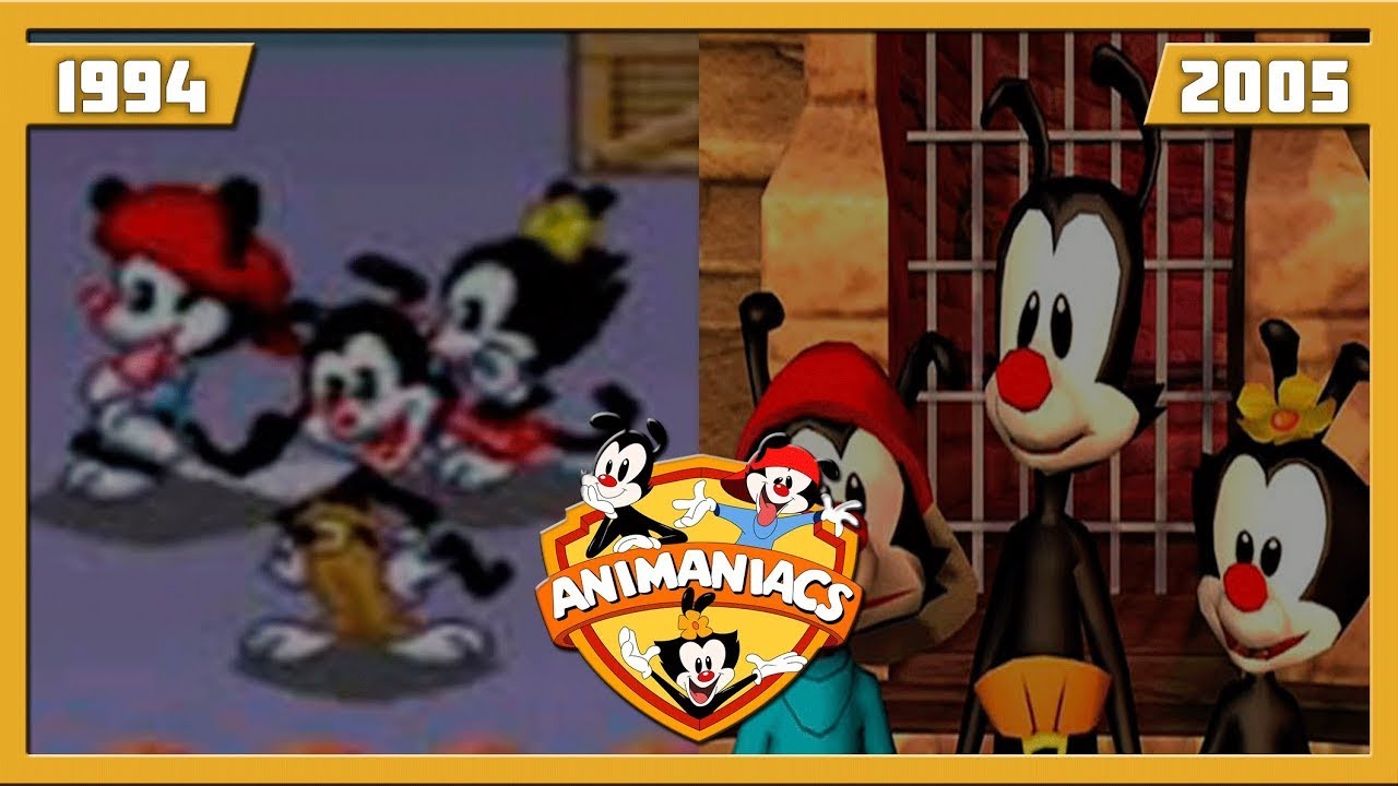 EVOLUTION OF ANIMANIACS GAMES (1994-2005) - YouTube