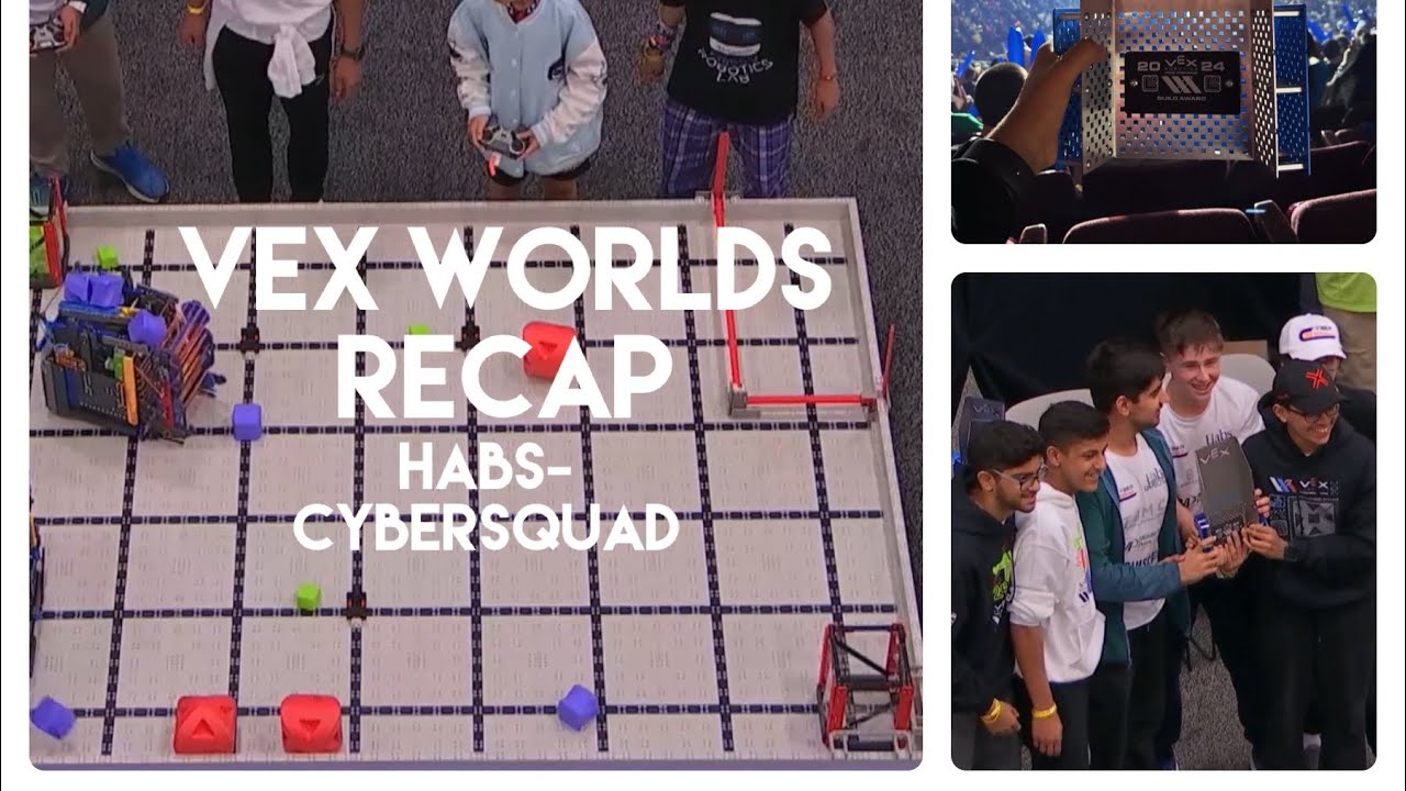 VEX IQ Full Volume Worlds Recap - Habs_Cybersquad 22903B - YouTube