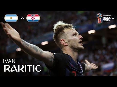 Ivan RAKITIC Goal - Argentina v Croatia - MATCH 23