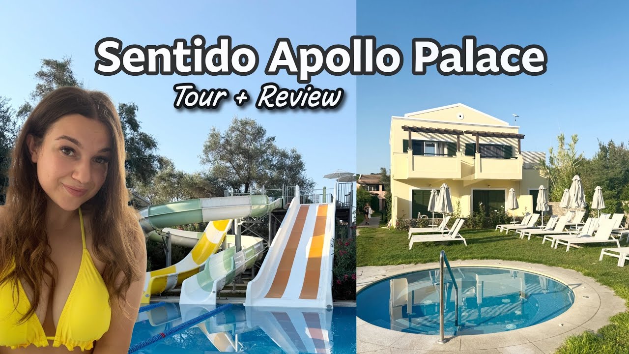 Sentido Apollo Palace Corfu Tour and Review | all-inclusive hotel - YouTube