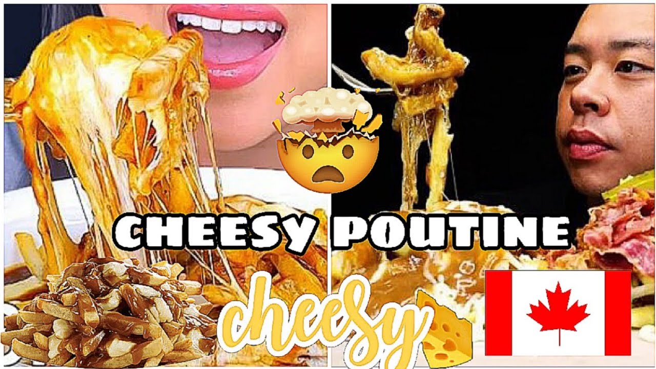 Mukbangers & Their CHEESY POUTINE 🤤😋 | Mukbang Compilation | TrixASMR ...