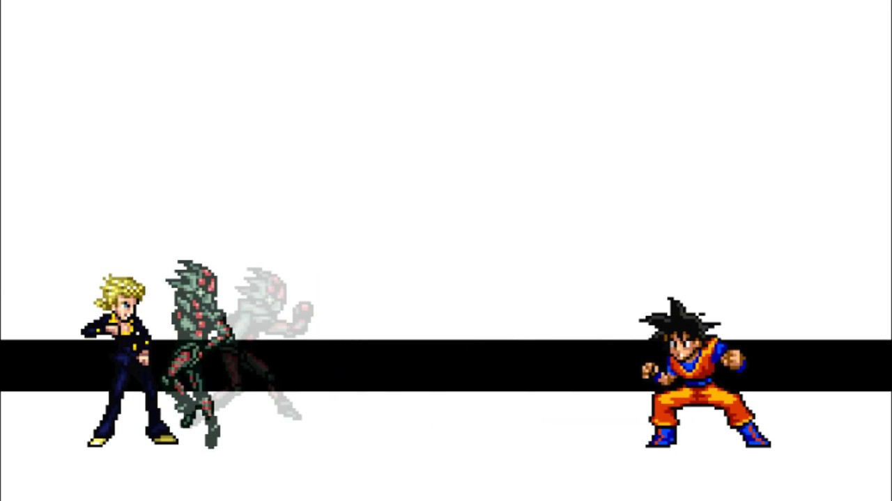 Animação Sprite #7 Gold Experience Requiem "Exemplo" (LEIA A DESCRIÇÃO ...