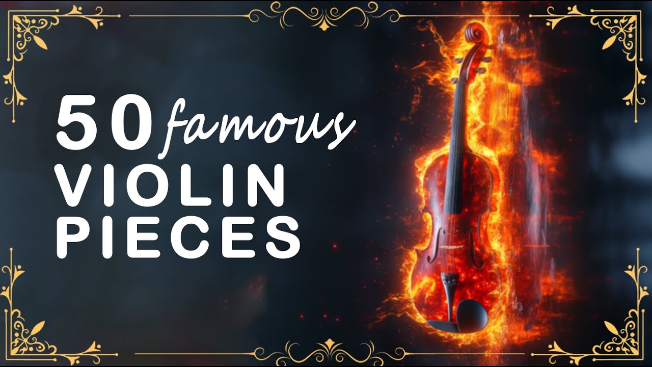 50 Most Famous of Violin Pieces | Best of Vivaldi, Bach, Paganini - YouTube