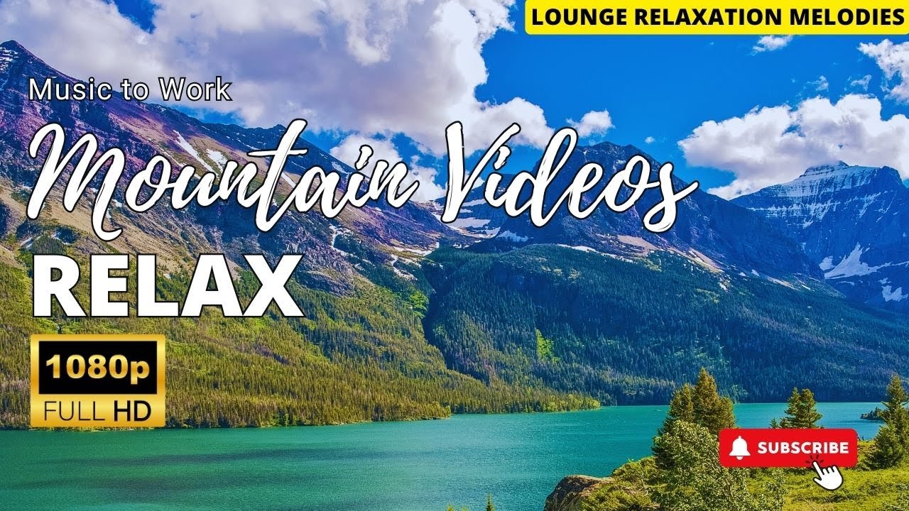 ⛰️ Mountains Relaxation Film - Peaceful Relaxing Music - Mountain Video ...
