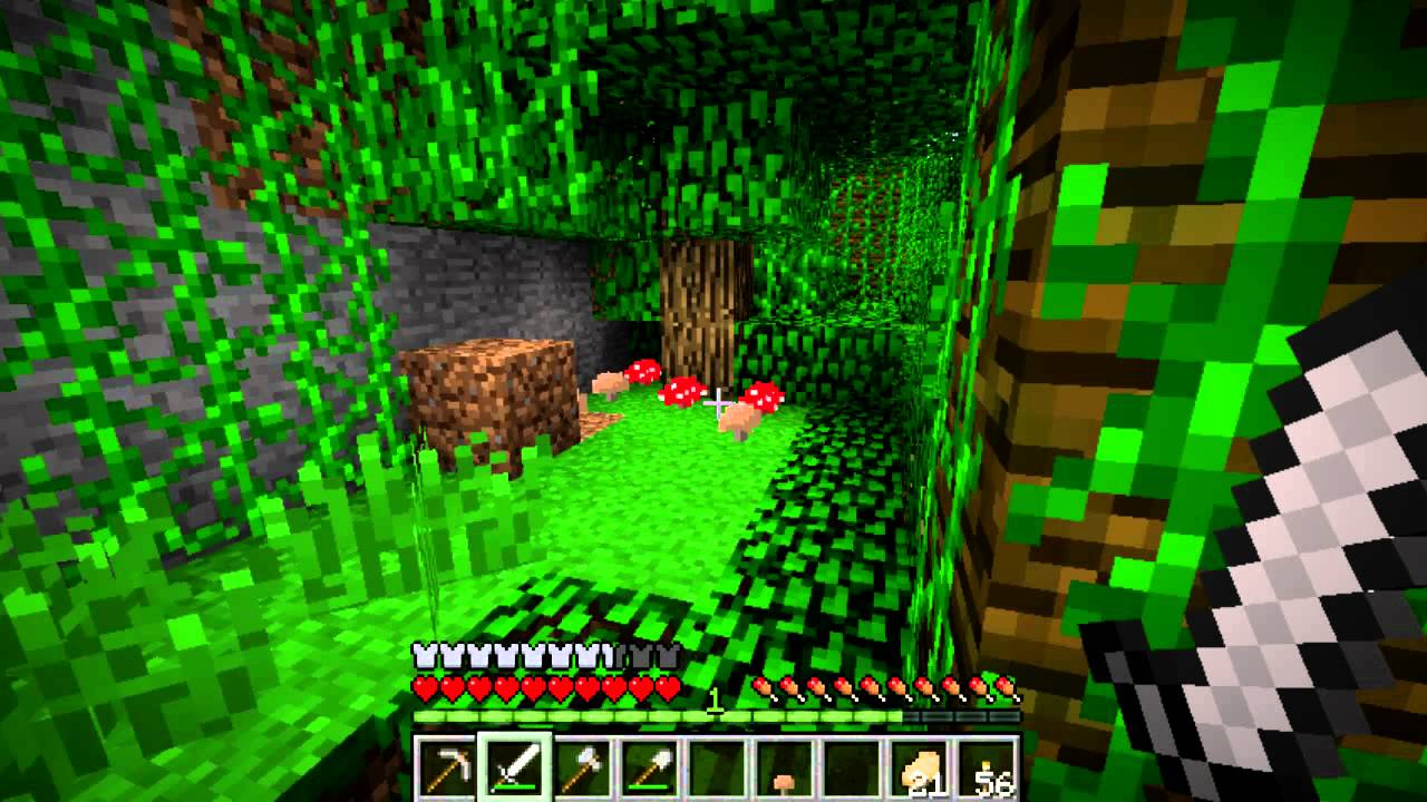 Minecraft Blocks and Items: Mushrooms - YouTube