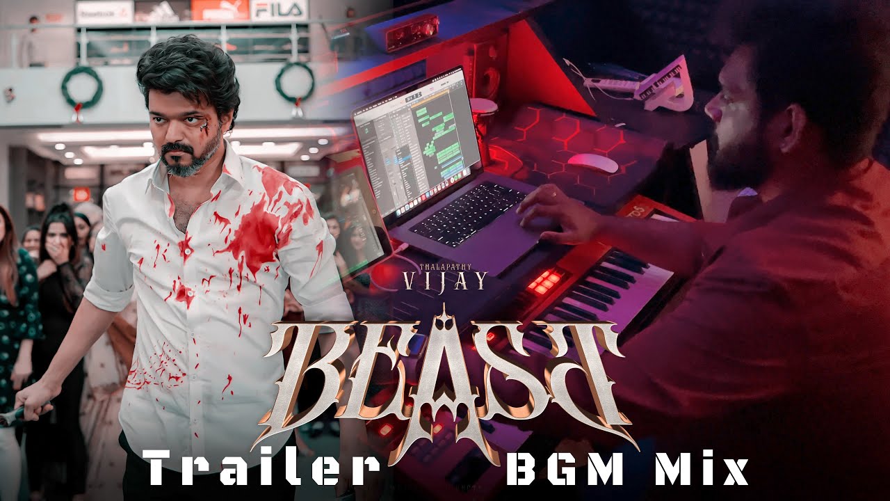 Beast - Official Trailer BGM | Thalapathy Vijay | Nelson | Anirudh ...