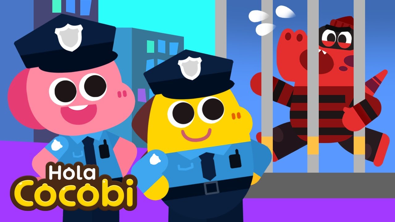 👮‍♀️Soy Policía | Canciones de Las Profesiones para Niños | Auto ...