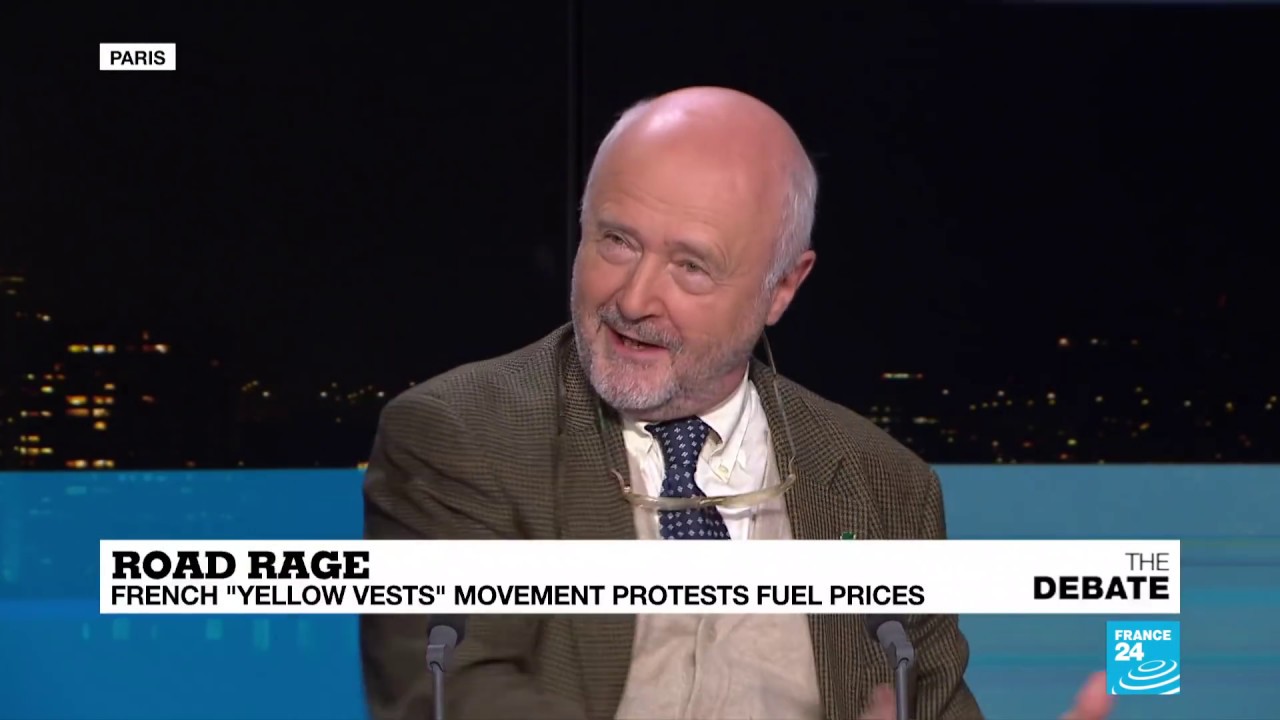 Road rage: French "yellow vests" movement protests fuel prices - YouTube