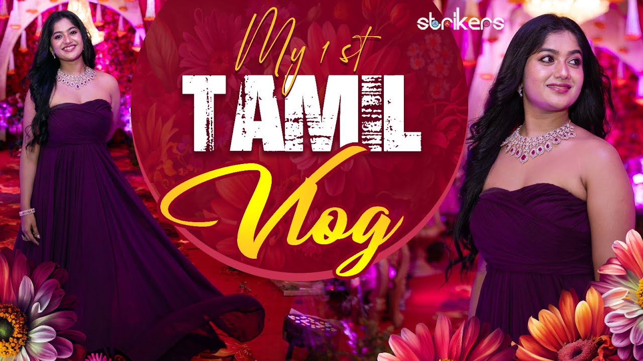 My 1st Tamil Vlog || Soundarya Reddy || Soundarya Reddy Vlogs ...