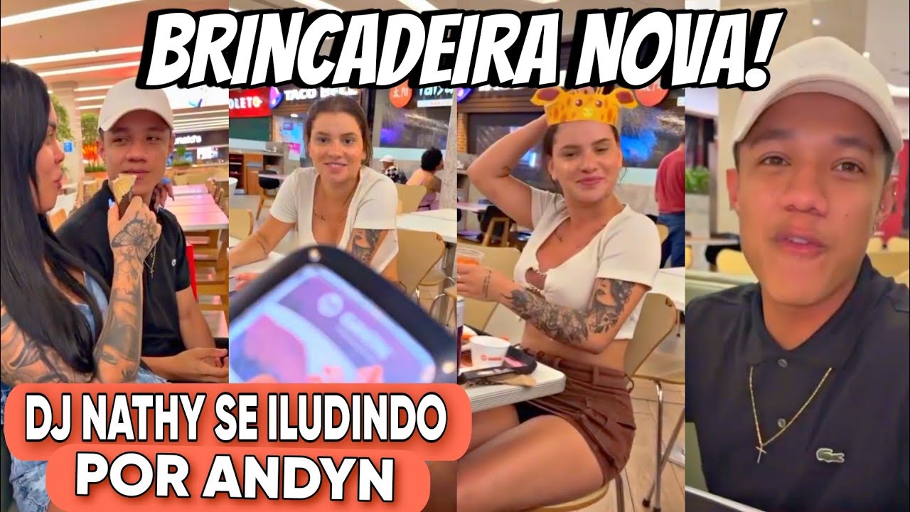 HYTALO INVENTOU BRINCADEIRA NOVA+ DJ NATHY ESTÁ SE ILUDINDO POR ANDYN ...