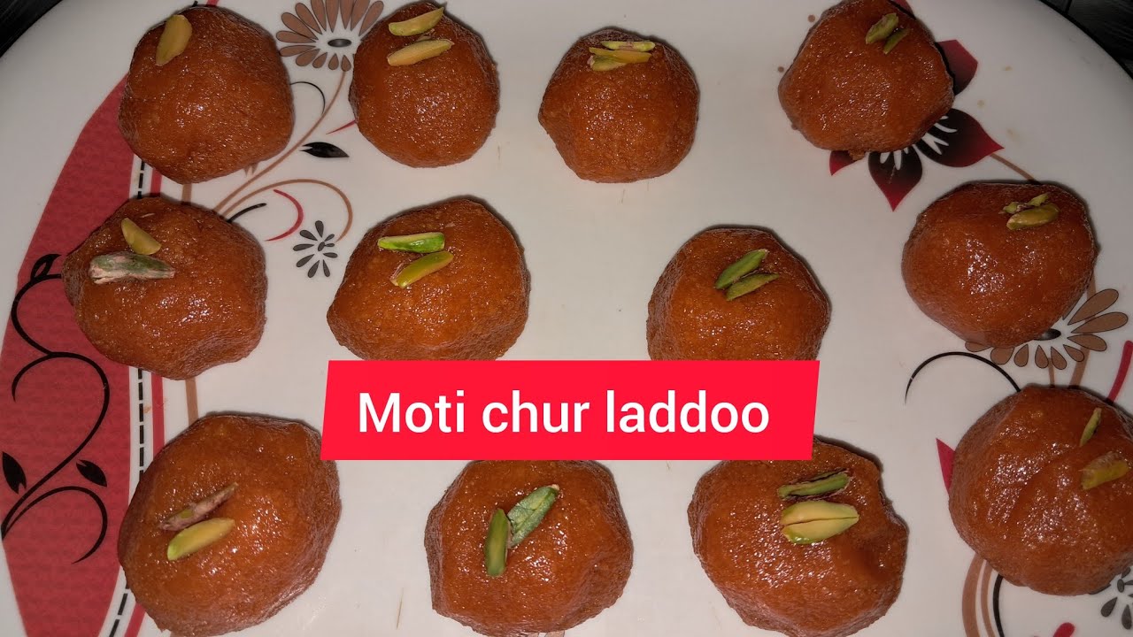 instant moti chur ke laddoo | bina jharne ke | simple or easy recipe ...