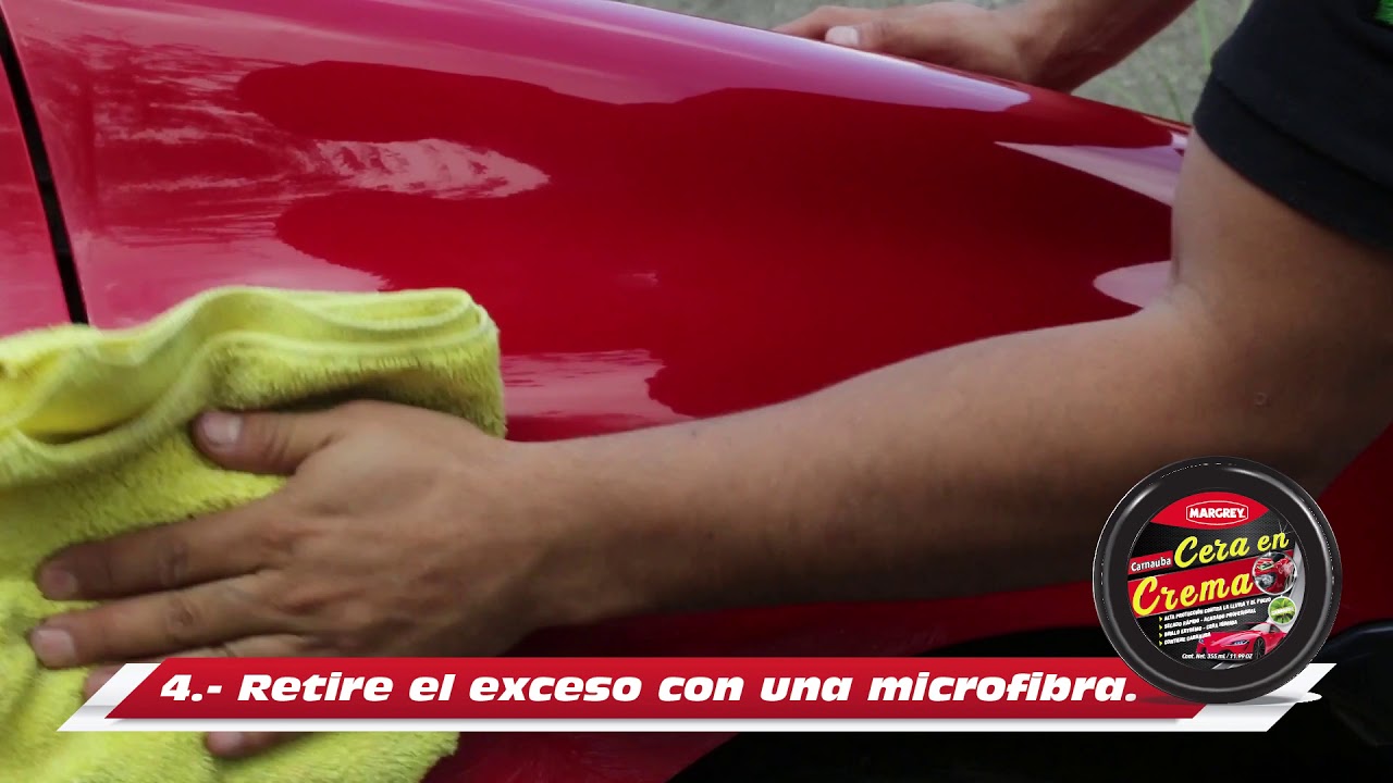 Cómo aplicar Cera en Crema de Margrey - YouTube