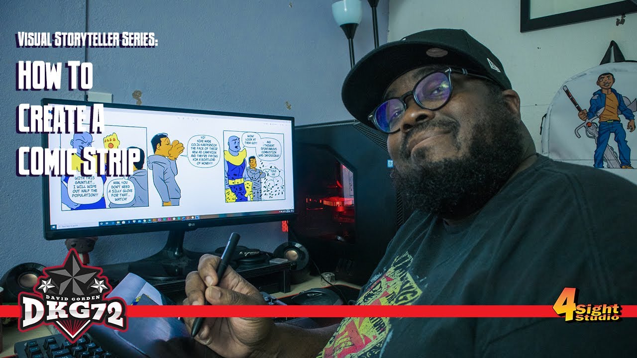 HOW TO CREATE A COMIC STRIP - YouTube