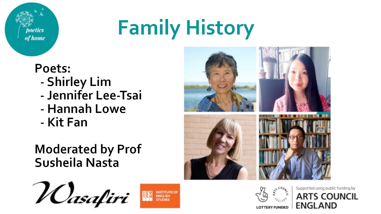 Family History with Shirley Lim, Jennifer Lee-Tsai, Hannah Lowe, Kit ...