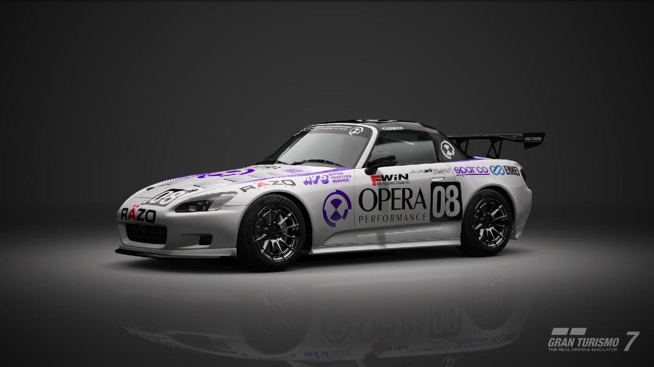 GT7 S2000 Opera Peformance GT6 version clone - YouTube