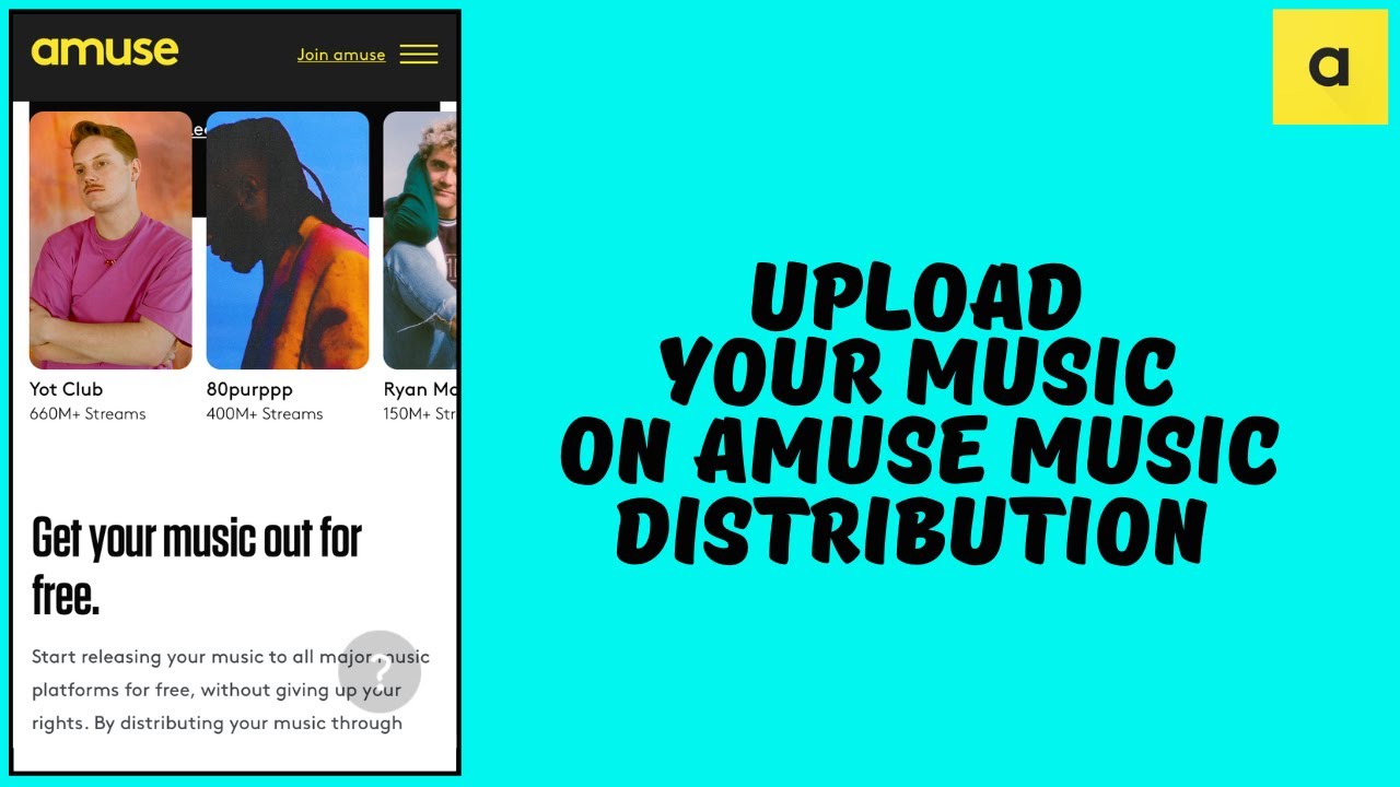 How to Upload Your Music On Amuse - YouTube
