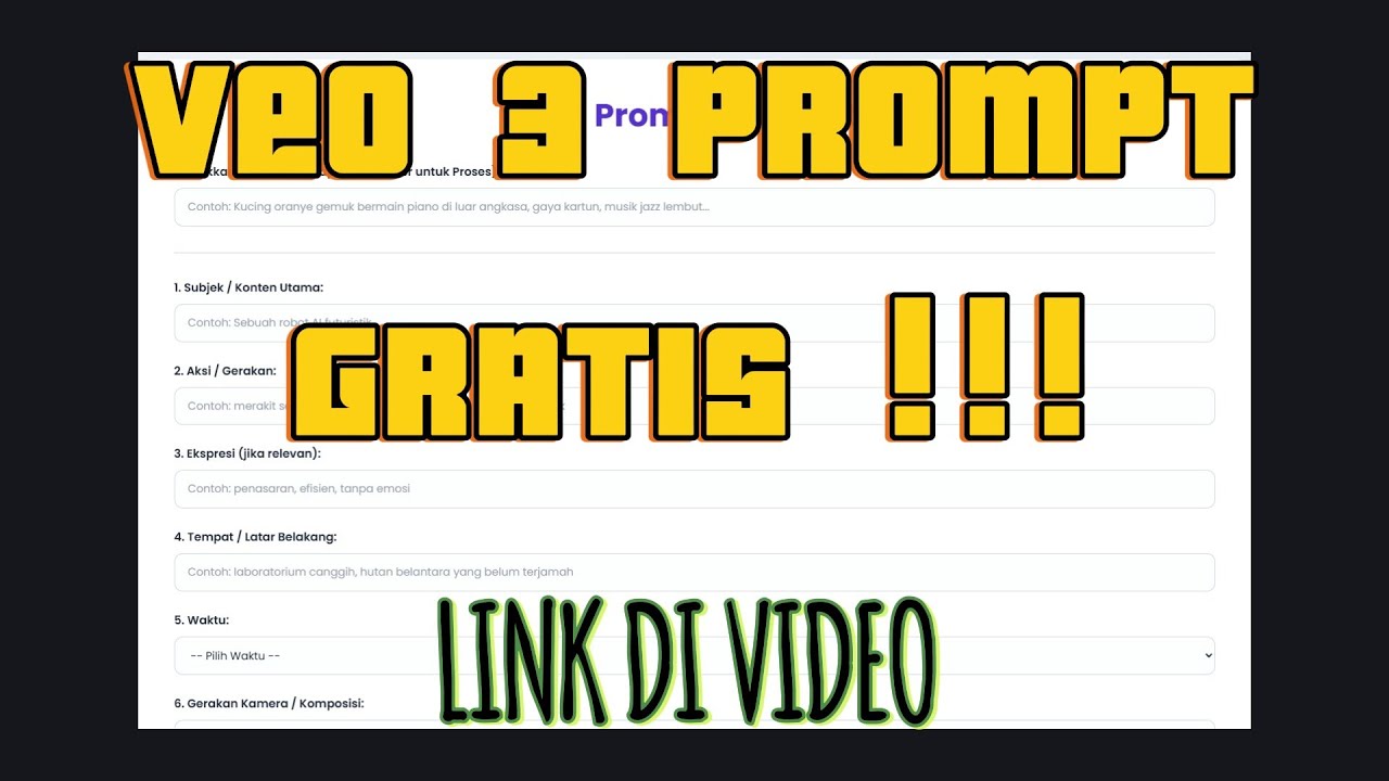 PROMPT VEO 3 GRATIS !!! - YouTube