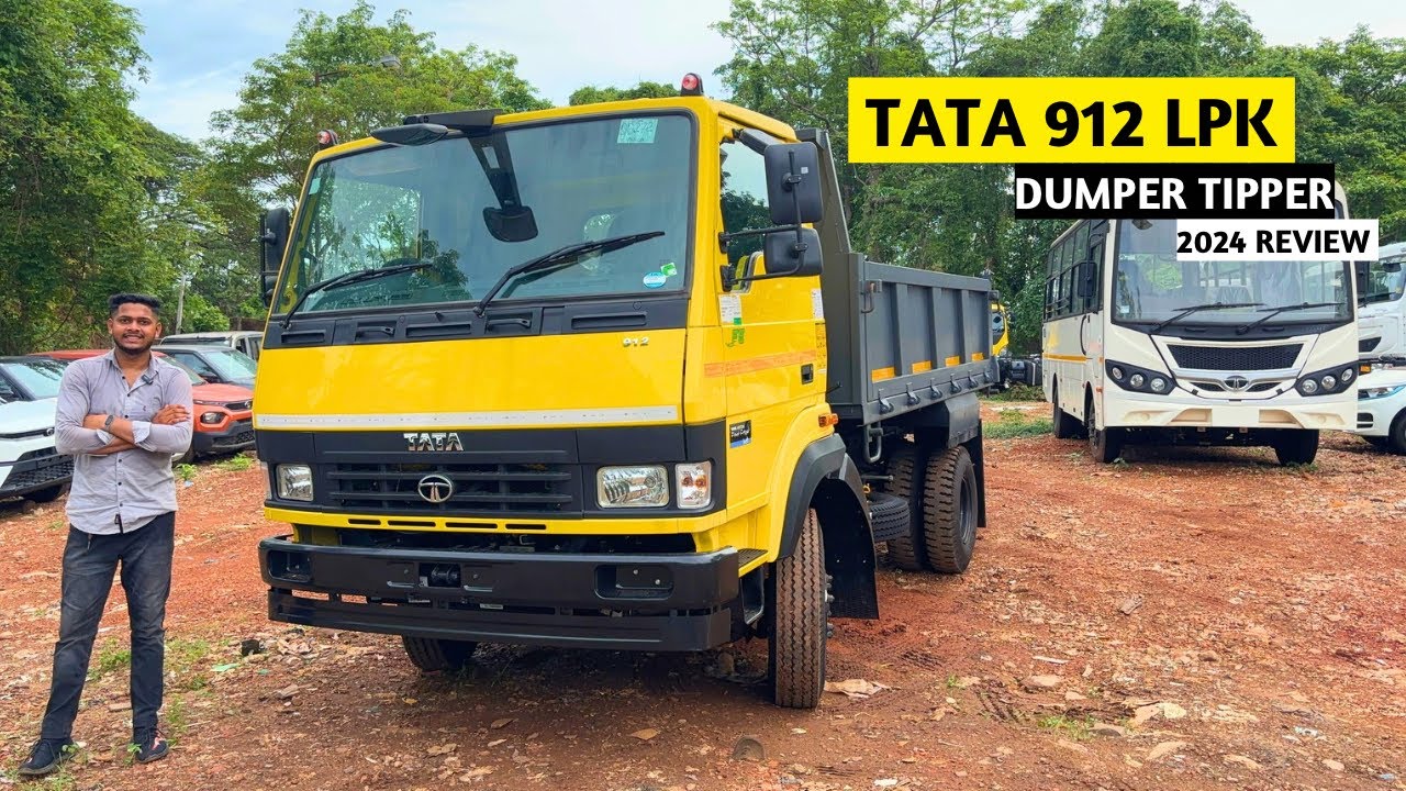 2024 TATA 912 LPK dumper tipper detailed review! - YouTube