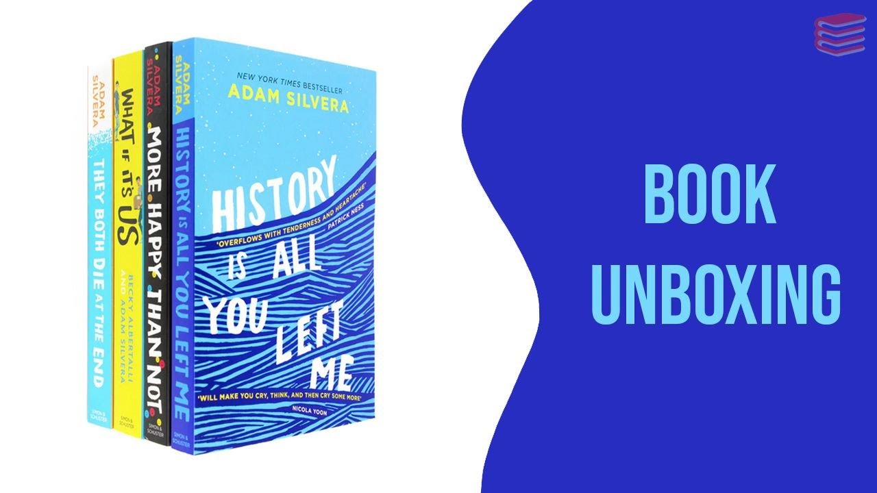 Adam Silvera Collection 4 Books Set - Book Unboxing - YouTube