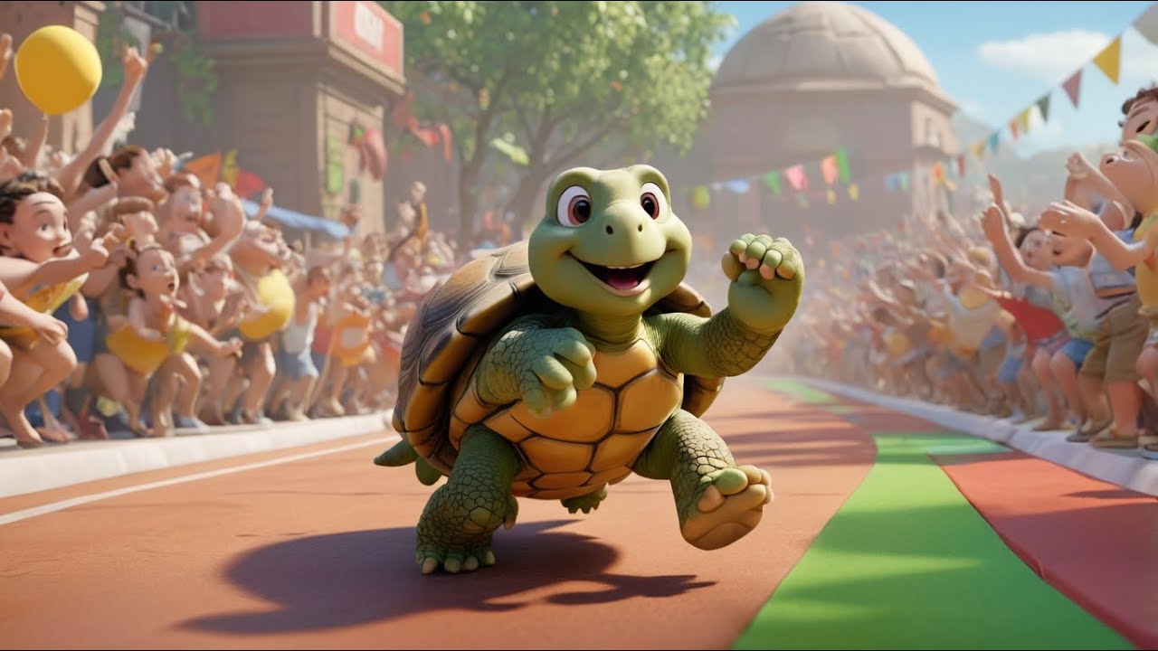 Timmy the Tortoise and the Great Forest Race, a big dream, the rabbits ...