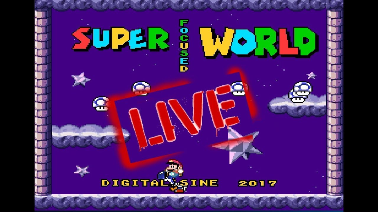 🔴 SUPER MARIO - SUPER FOCUSED WORLD #2 BY: DIGITALSINE - YouTube