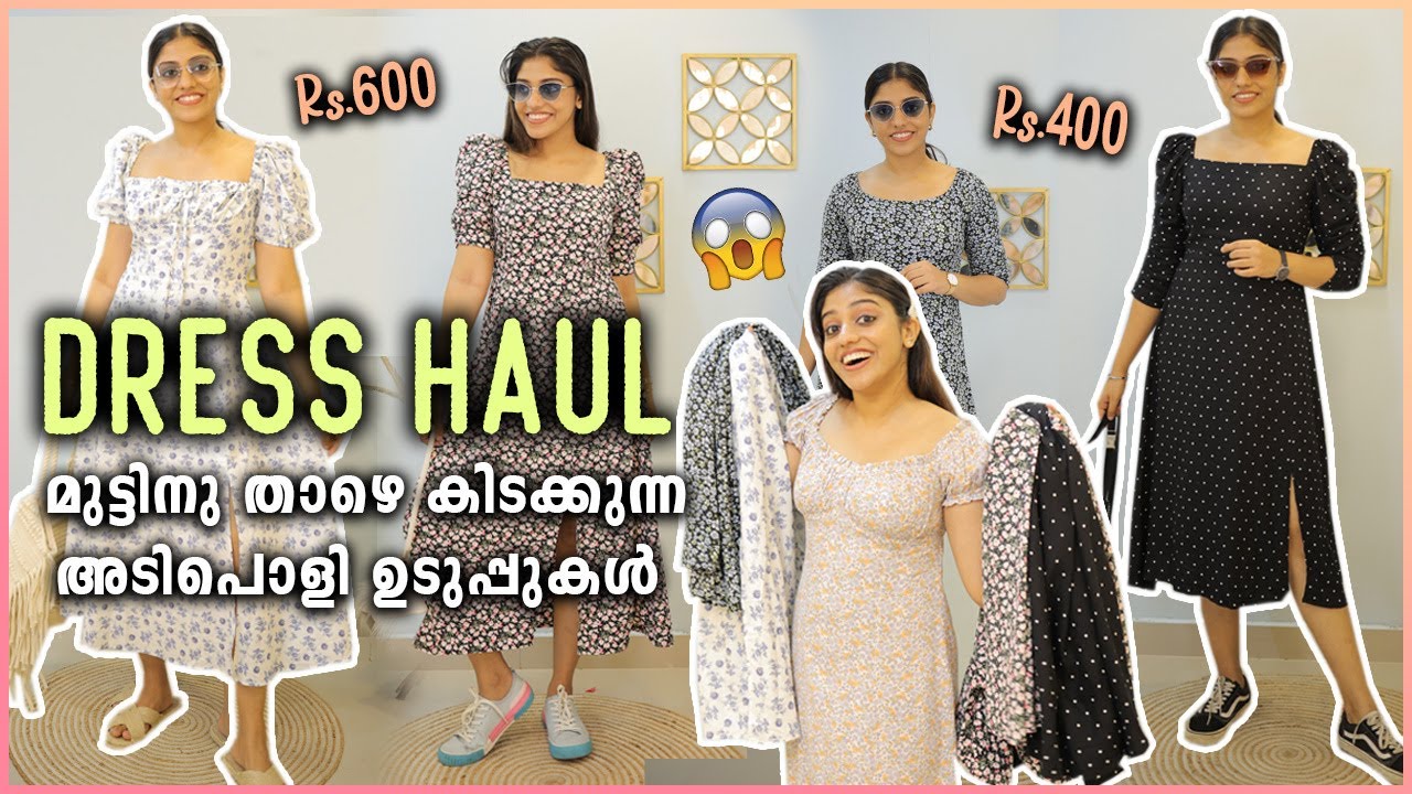 Summer Dresses try on *Haul* | Affordable Dress Collection 2022 ...