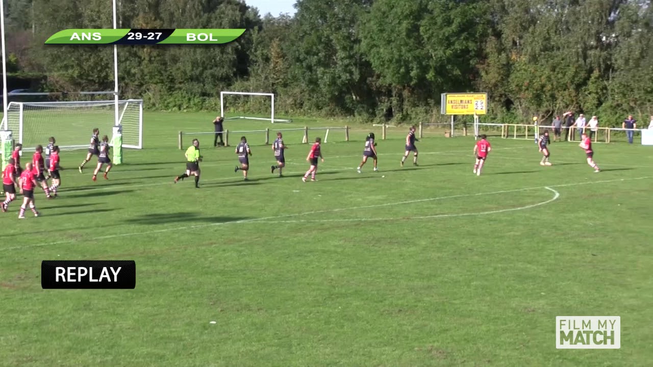 Anselmians RUFC v Bolton RUFC - 21 Sept 2019 - YouTube