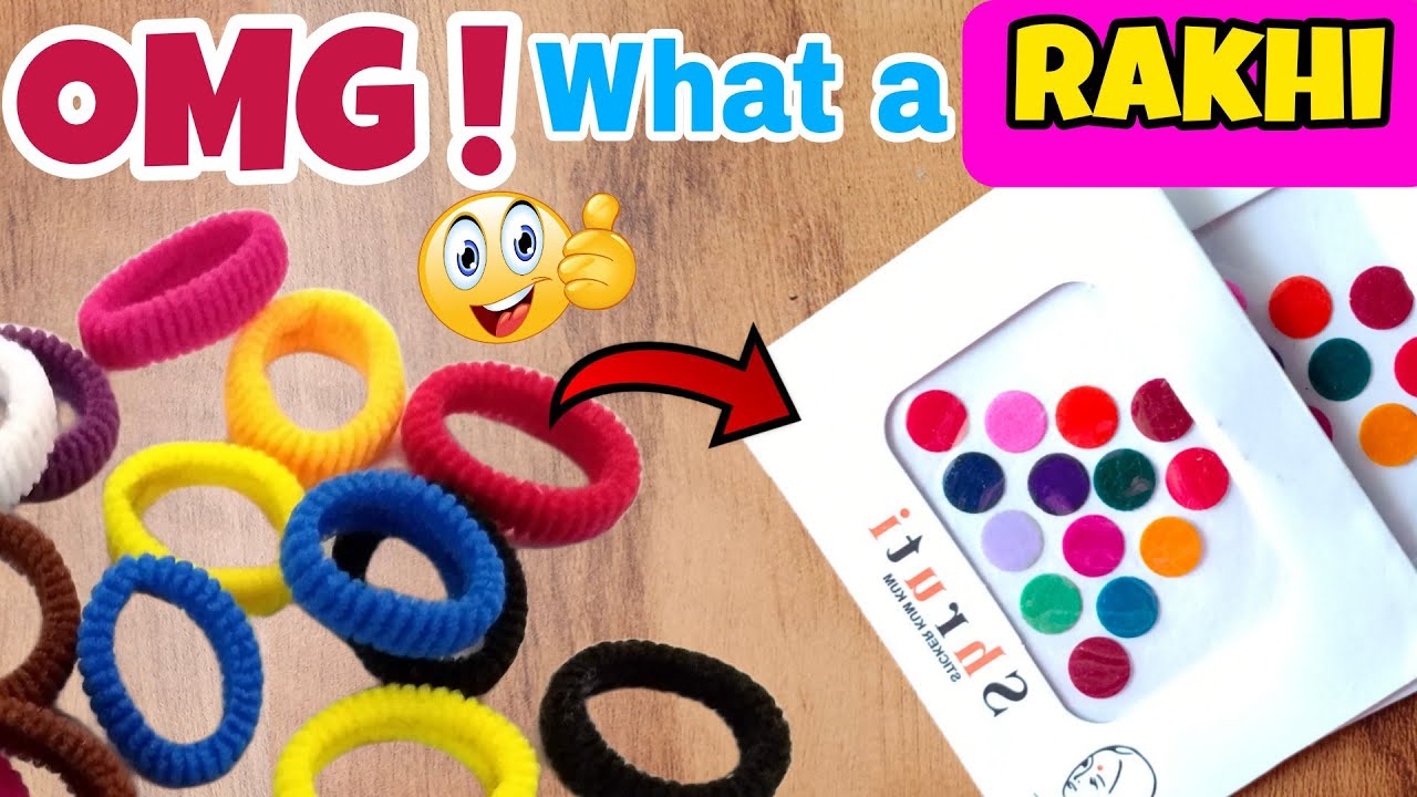 DIY Rakhi making at home | How to make rakhi at home | Easy Rakhi ...