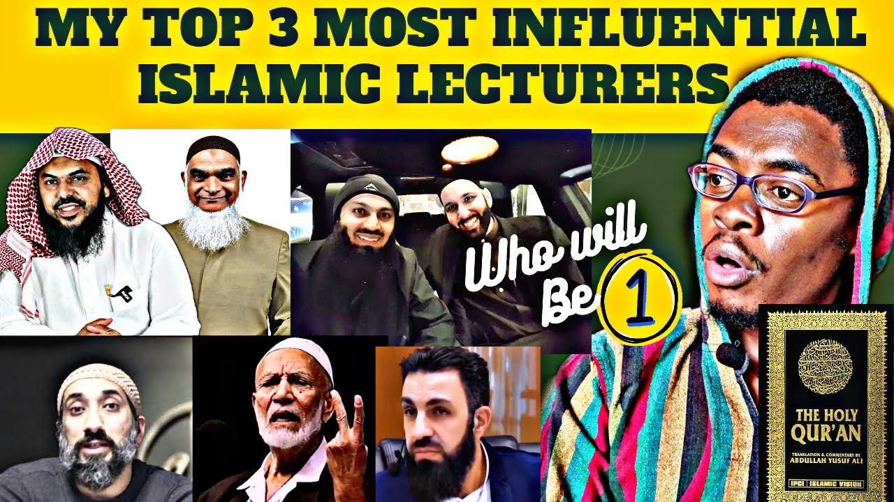 My Top 3 Most Influential ISLAMIC Lecturers | #islamic #islam #islam ...