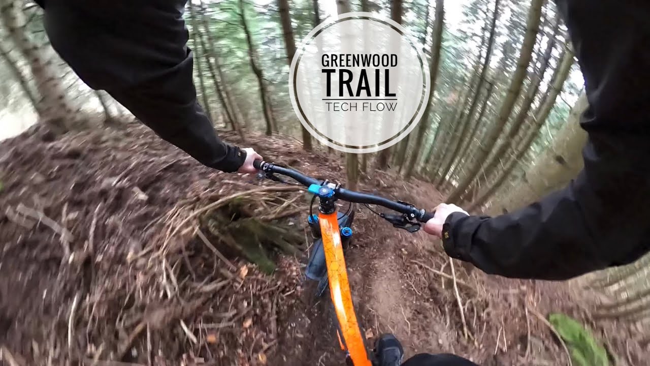 Greenwood trail - tech flow trail with Orange bikes Switch 7 - YouTube