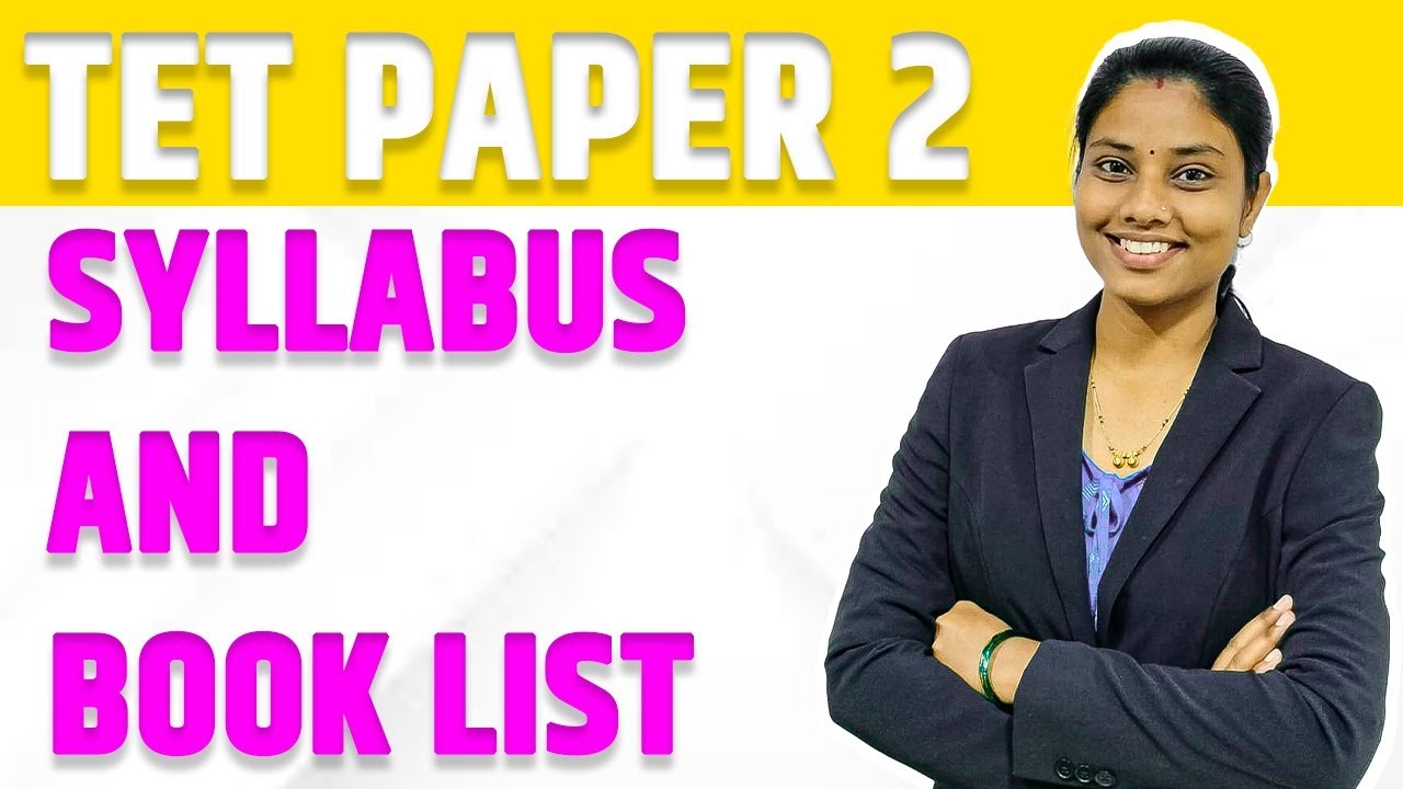 TET Paper 2 Syllabus and book list. - YouTube