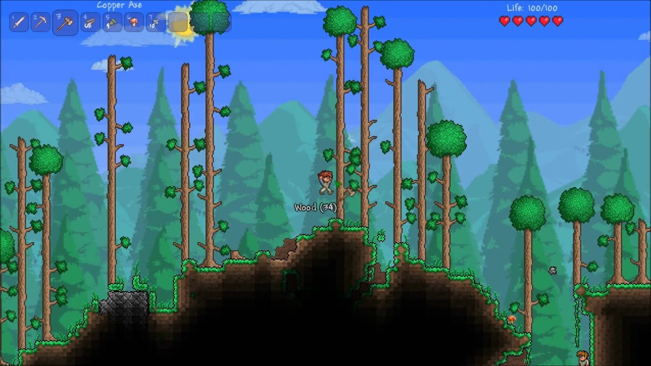 Terraria EP 1 - YouTube