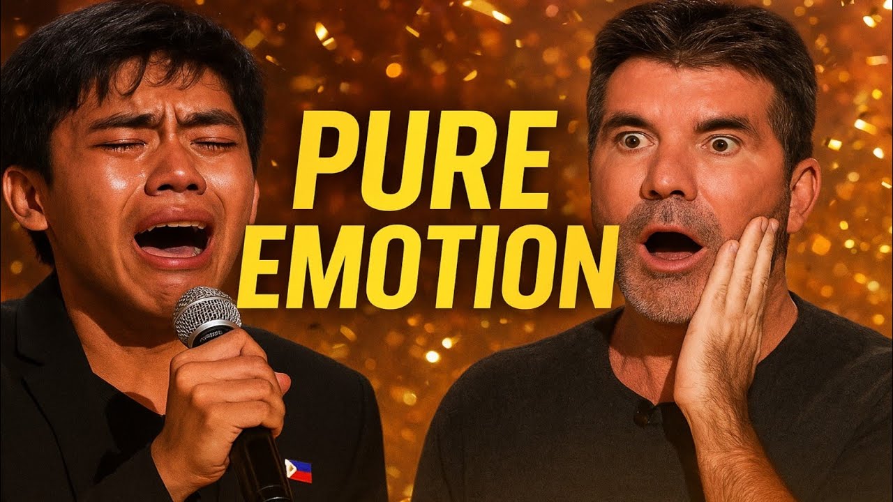 Young Filipino Singer STUNS AGT 2025 | Judges Cry & Simon Cowell Hits ...