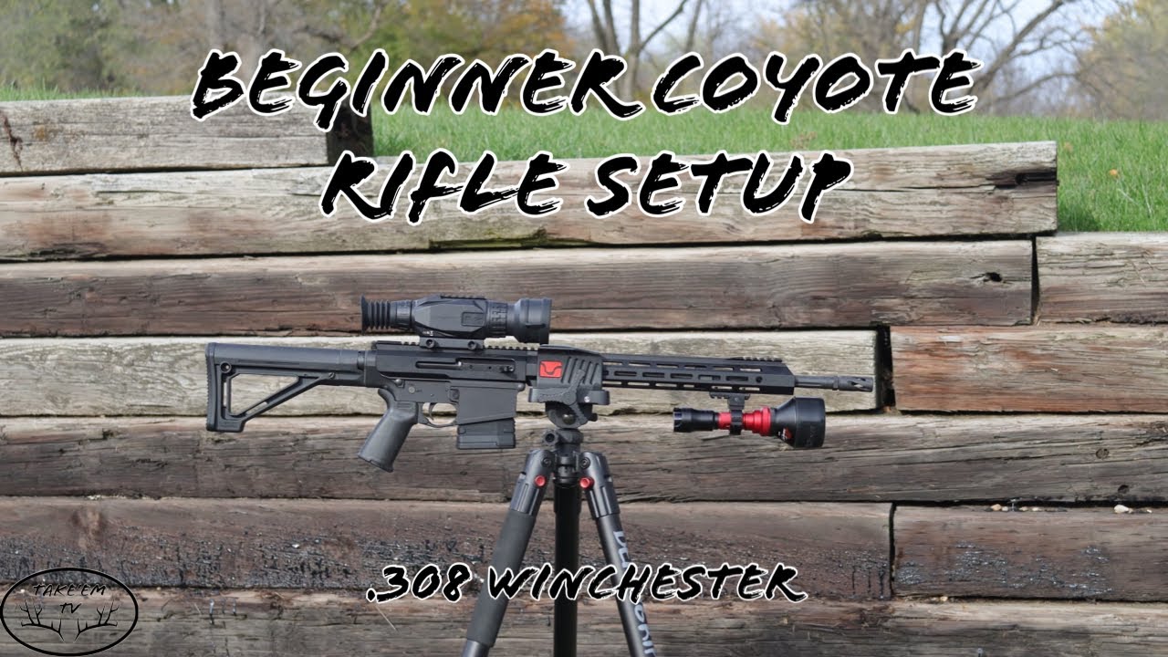 My Beginner Coyote hunting Setup (AR-10/.308) - YouTube