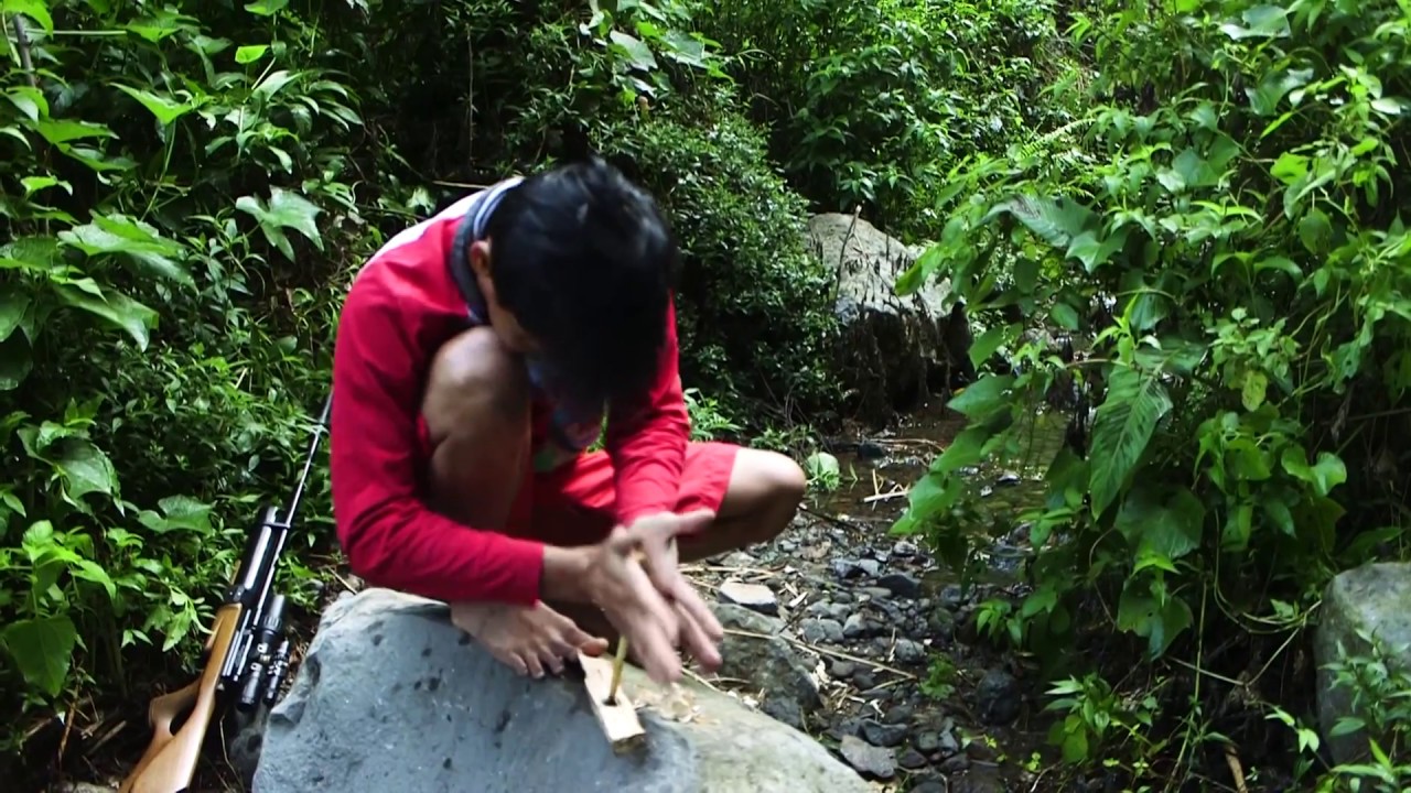Cara Membuat Api di Hutan - YouTube