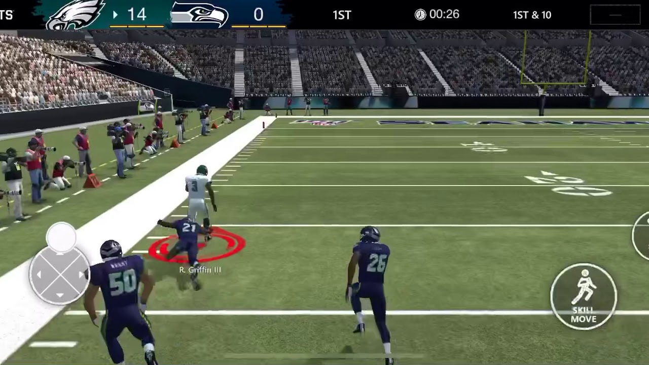70 yard scrambling Touchdown - YouTube